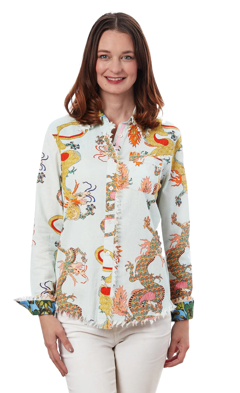 Dizzy Lizzy Cape Cod Tunic Ice Blue Dragon – Dan's Southern Prep