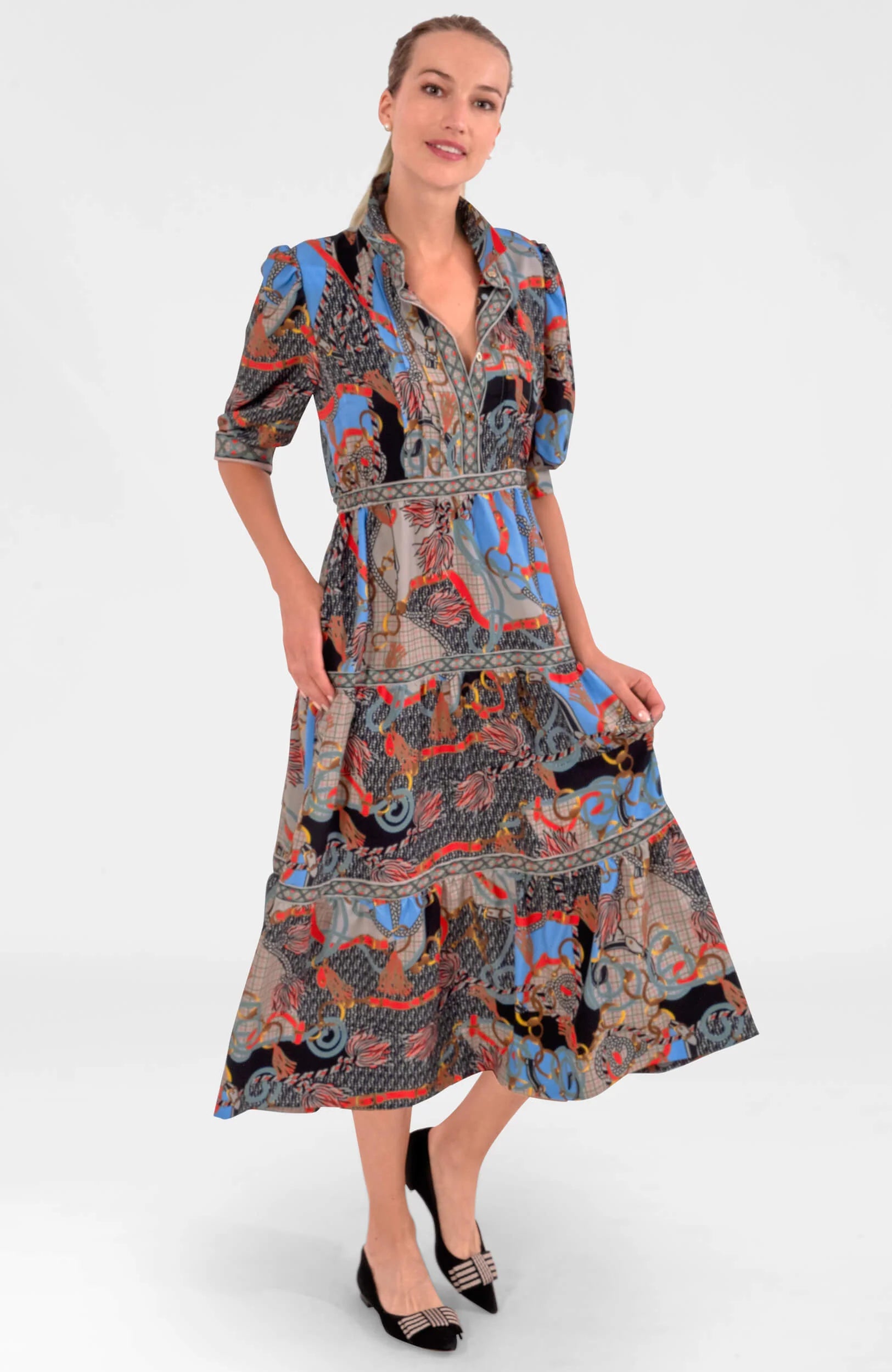 Gretchen Scott Damsel Madi Dress - Ditto Black – Dan's Southern Prep