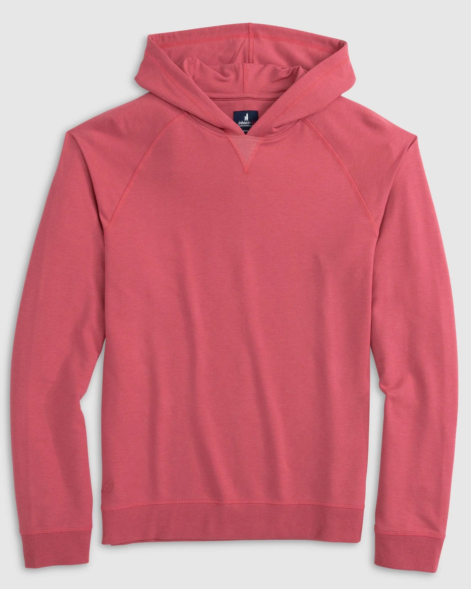 Johnnie-O Amos French Terry Hoodie Sweatshirt Raspberry – Dan's ...