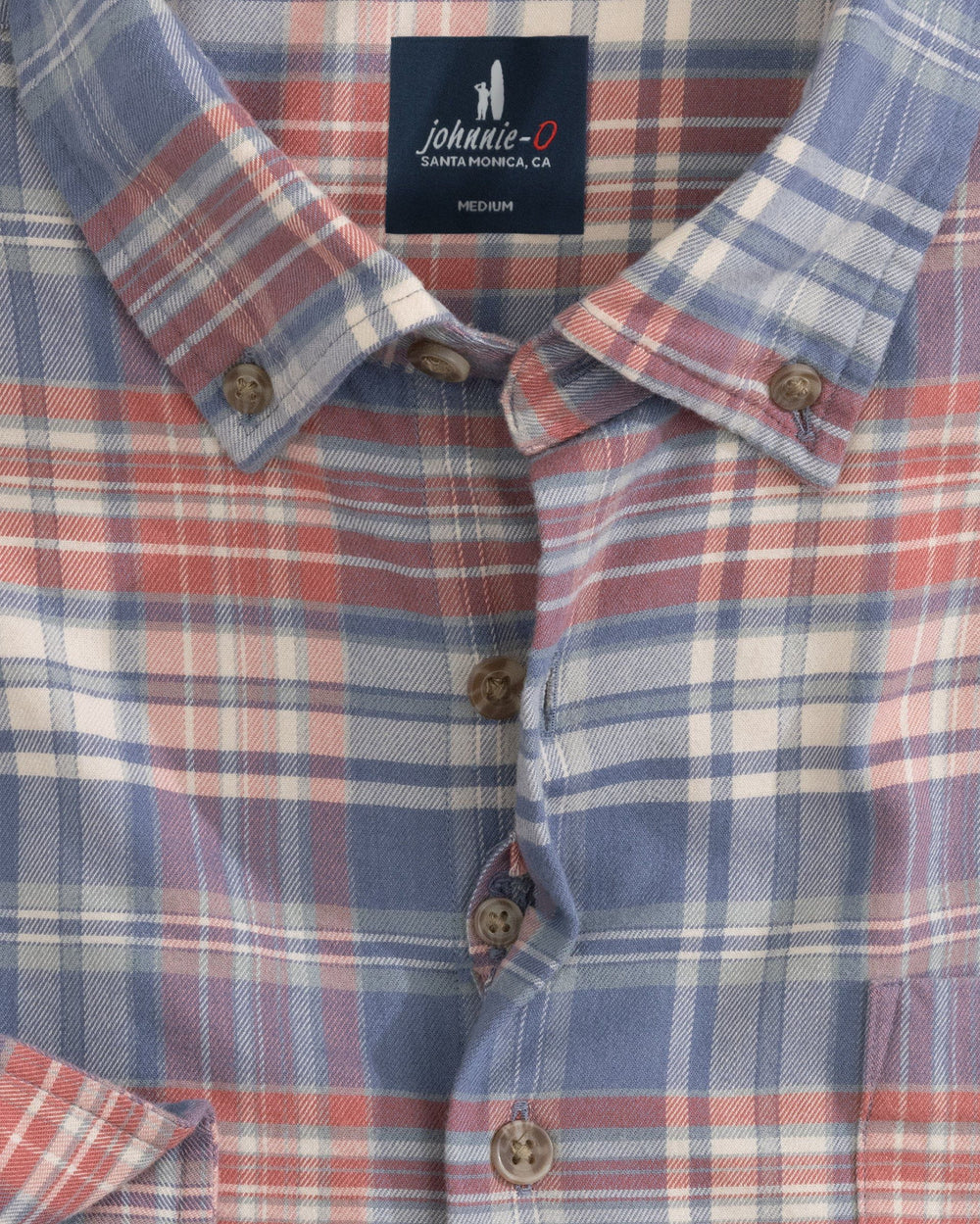 Johnnie-O Plott Tucked Button Up Shirt in Laguna Blue – Dan's Southern Prep