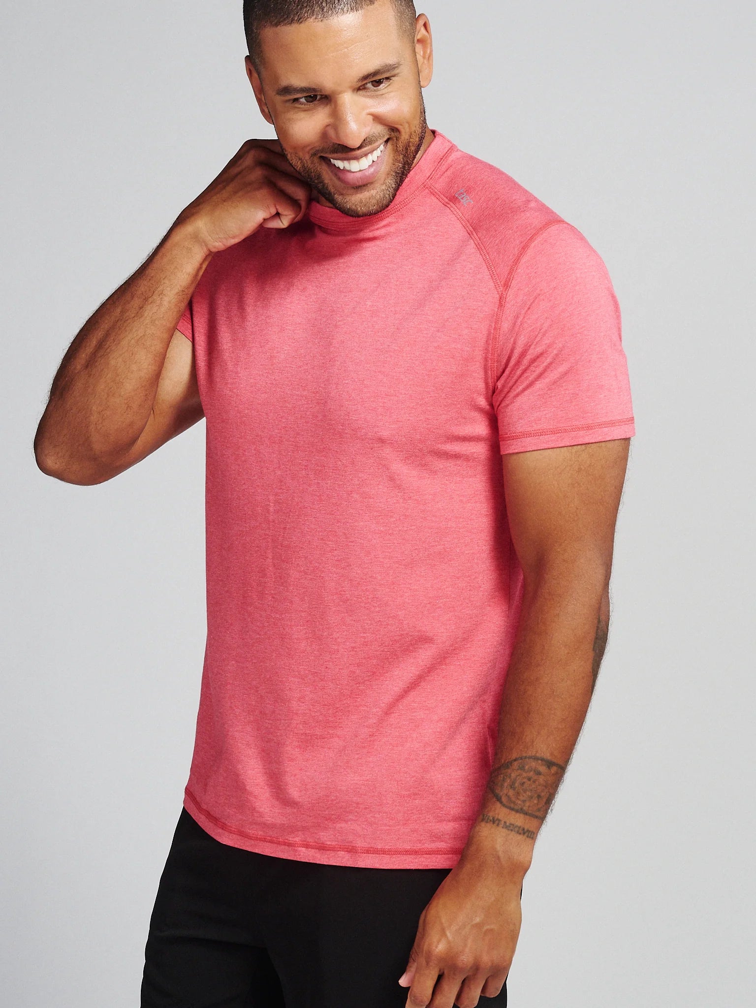 Tasc Performance Carrollton Fitness T-Shirt Racing Red Heather – Dan's ...