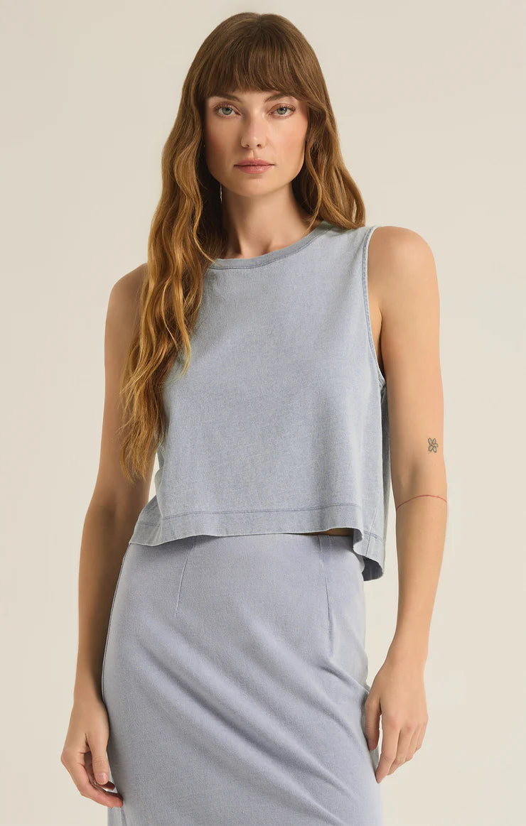 Z Supply Sloan Jersey Denim Muscle Tank – Dan's Southern Prep