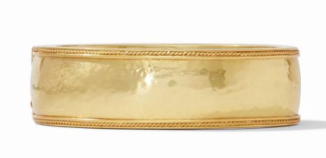 Julie Vos Cannes Statement Hinge Bangle Gold – Dan's Southern Prep