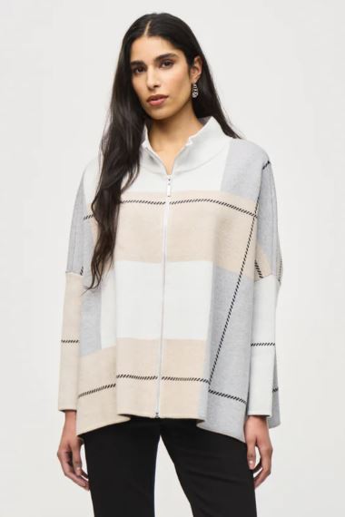 Joseph Ribkoff Cover Up 243952 Vanilla/Oatmeal/Grey – Dan's Southern Prep