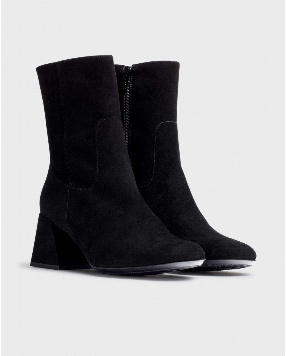 Wonders Mandy Boot Black Suede – Dan's Southern Prep