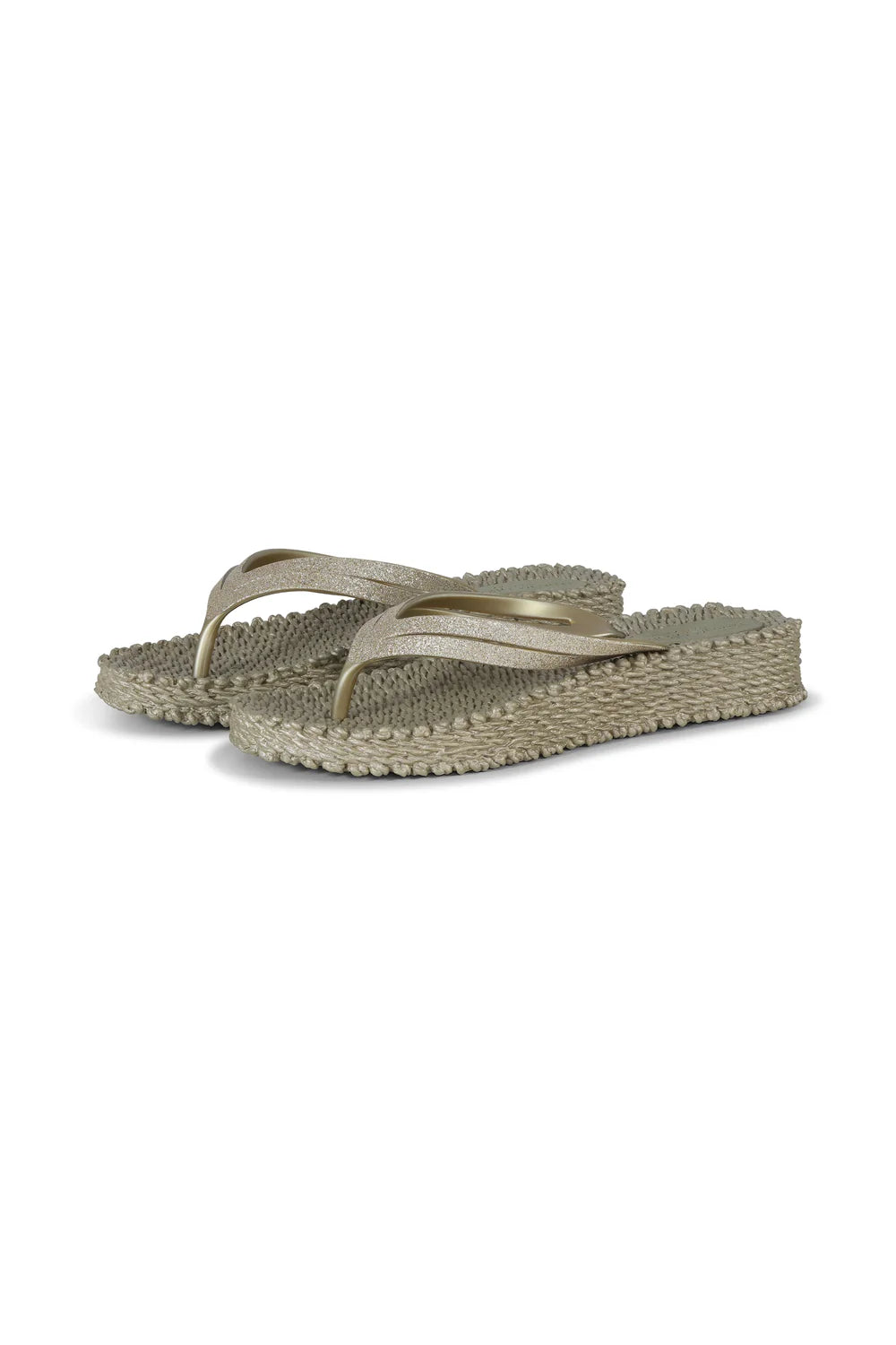 Ilse Jacobsen Cheerful Platform Flip Flops Platinum – Dan's Southern Prep